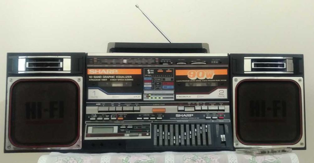 Sharp GF - 900 Z HI-FI двухкассетная магнитола - Магнитолы Астана на Olx