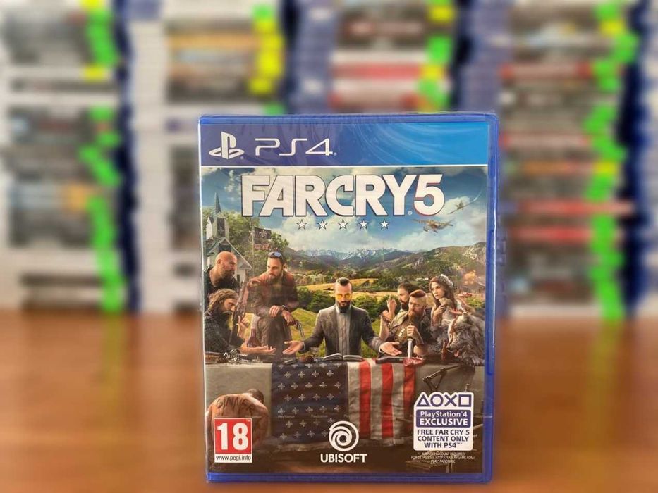 НОВЫЙ Far Cry 5 PS4/PS5 Фар Край Пс4 Большой выбор игр - Игры для приставок Астана на Olx