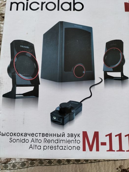 Microlab M-111 усилитель звука. - Усилители / ресиверы Муткенова на Olx